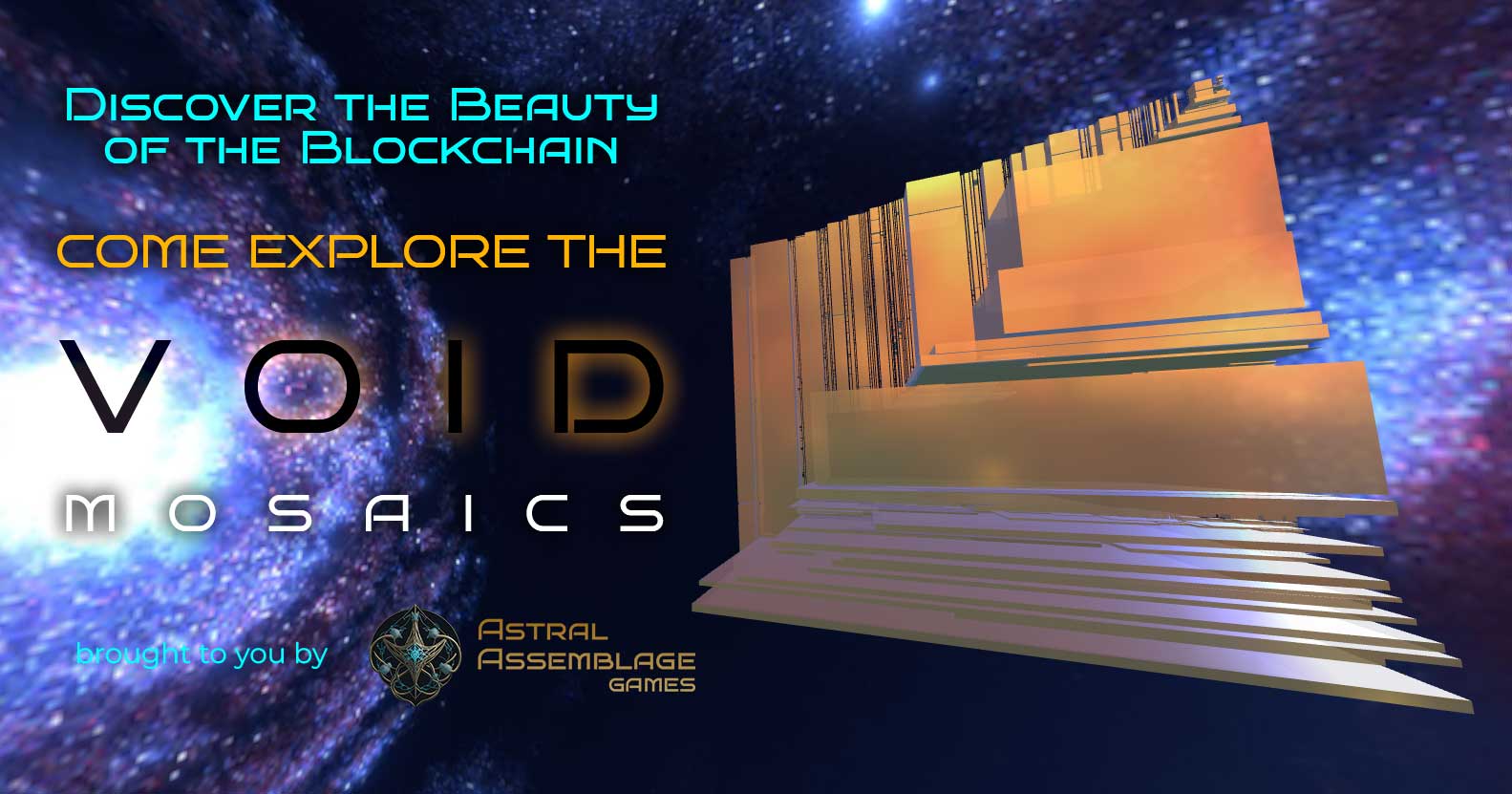 Welcome to the Void Mosaics | A 3d Generative Art Project for Bitcoin